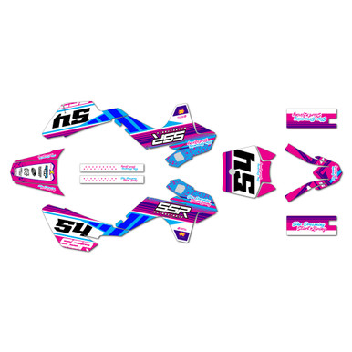 Ssr SR125 Graphics Kit (2021-2026) Split | KalairGFX