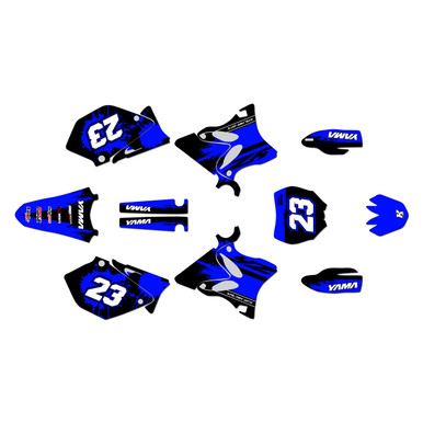 Yamaha YZ250 Graphics Kit (2006-2007) Splash | KalairGFX