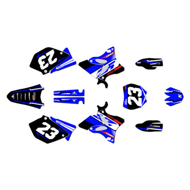 Yamaha YZ250 Graphics Kit (2006-2007) Viper | KalairGFX