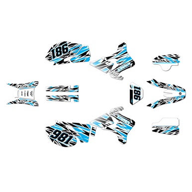 Yamaha WR450F Graphics Kit (2005-2006) Twitch | KalairGFX