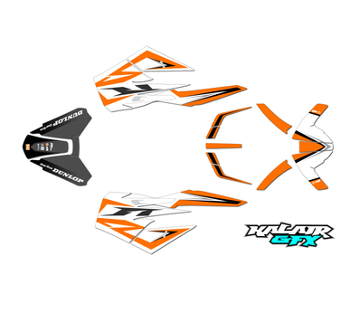 KTM 790 DUKE (2018-2023) Razor Series Graphics kits Kalairgfx