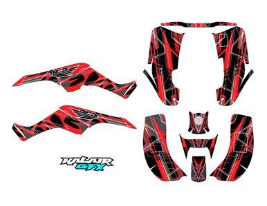 Swift Series Graphics for Honda TRX250EX (2001-2004) | Kalair GFX