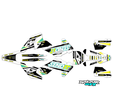 Best Unique Husqvarna Motocross FC250 (2023+) Fresh series Graphics Kit ...