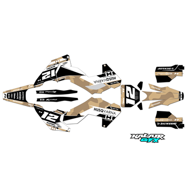 Husqvarna FC250 Graphics Kit 2023: Shades Series Look | Kalair GFX