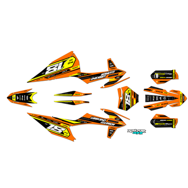 KTM Enduro 300 XC 2019-2022 Warrior Series Kit | Kalair GFX