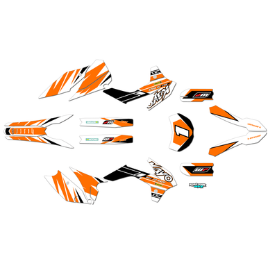 Graphics Kit for Kayo K2 230 (All Years) Blaze Series - Kalair GFX