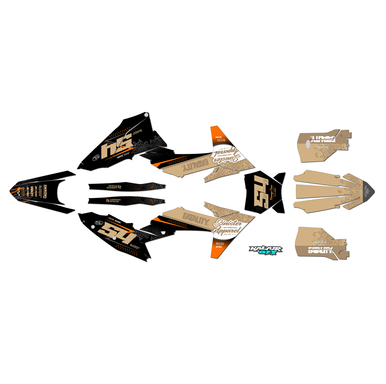 Graphics Kit for Ktm 250SX (2023) Orion Series - Kalair GFX