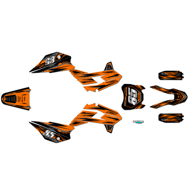 Graphics Kit for Kayo TT125 (2021+) Guard Series - Kalair GFX