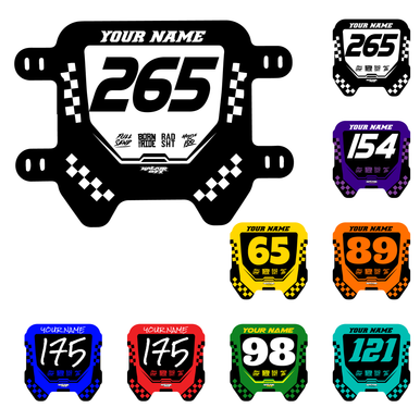 Surron Light Bee Number Plate Design 2 - Kalair GFX