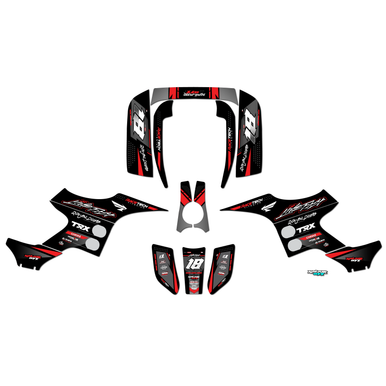 Graphics Kit for Honda TRX90 (1993-2005) Rebel Series - Kalair GFX