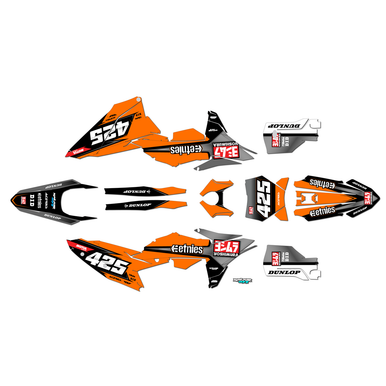 Graphics Kit for Ktm 125SX (2024-2025) Screech Series - Kalair GFX