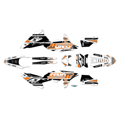 Graphics Kit for Ktm 300XC (2024-2025) Fresh Series - Kalair GFX