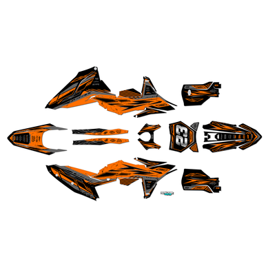 Graphics Kit for Ktm 300XC (2024-2025) Guard Series - Kalair GFX