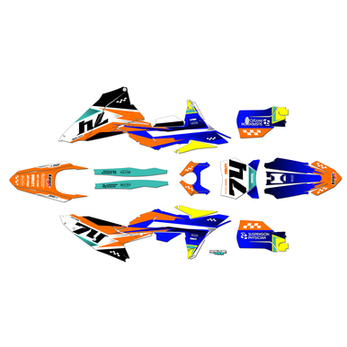 Graphics Kit for Ktm 300XC (2024-2025) Prestige Series - Kalair GFX