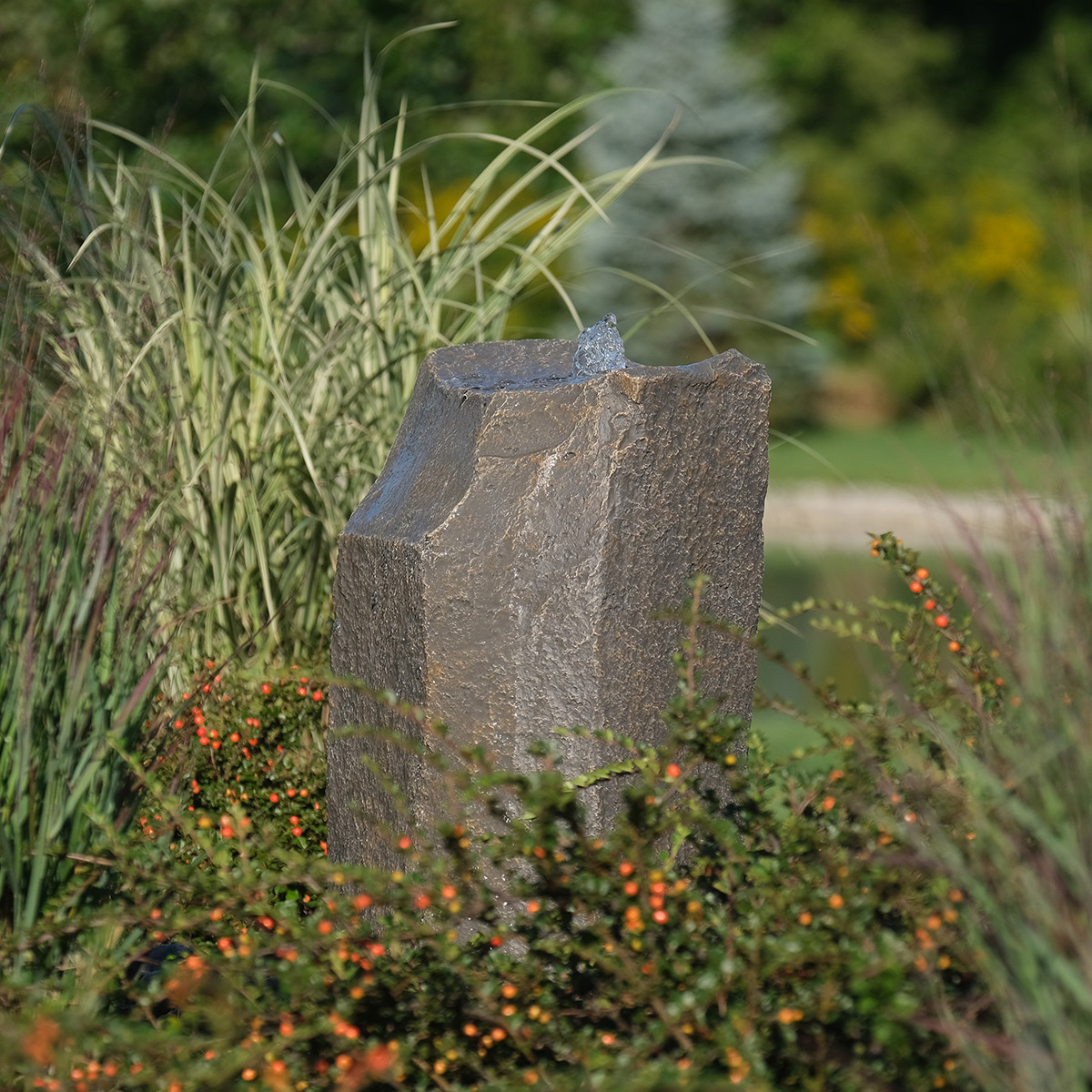 Mountain Spring Rock Fountain Kit| Handcrafted GFRC | Blue Thumb