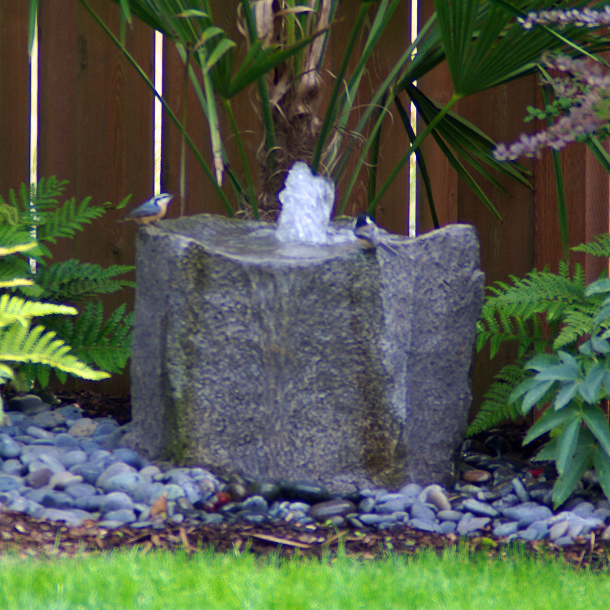 Handcrafted GFRC Single Rock Fountain Kits | Blue Thumb