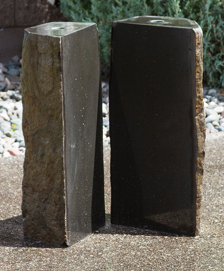 Fountains Basalt Fountain Kit - 24" Double Split Polished 2 Piece