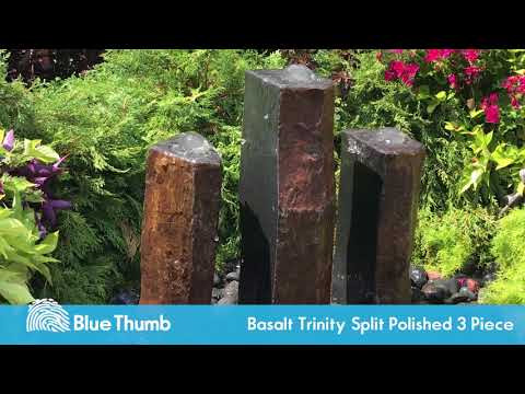 Fountains Basalt Fountain Kit - Trinity Split Polished 3 Piece