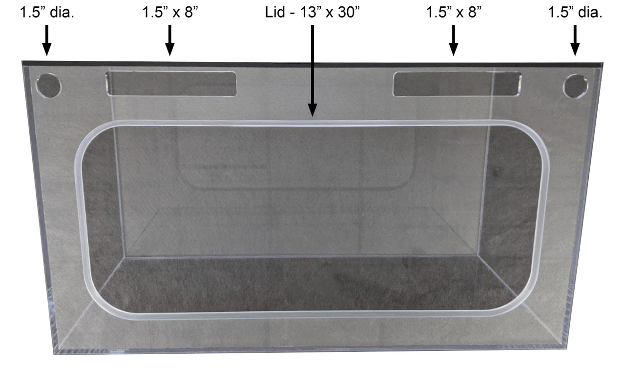 36" Freshwater Aquarium | Acrylic Tank with 30" Cabinet