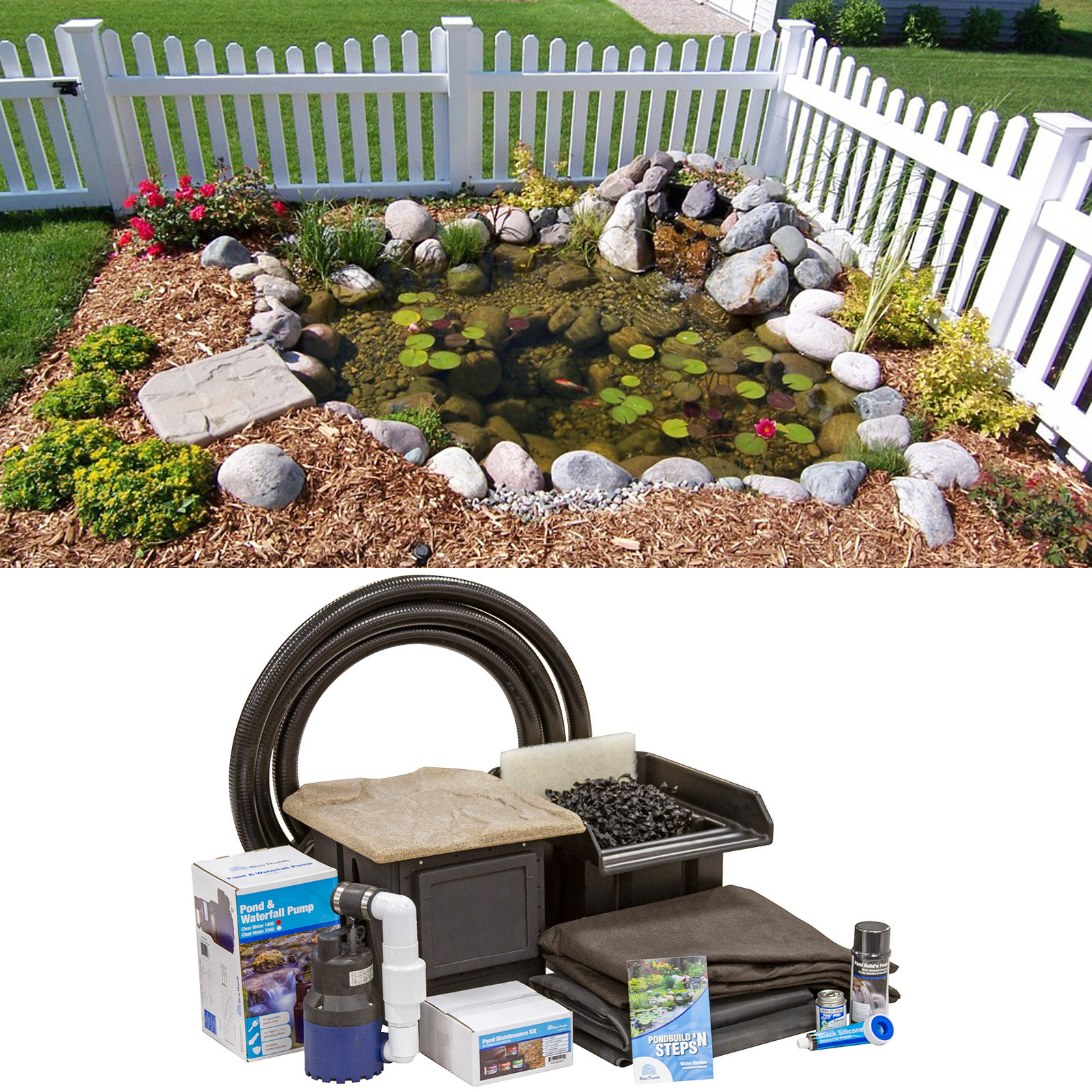 Blue Thumb Small DIY Pond Kit For Sale | Blue Thumb