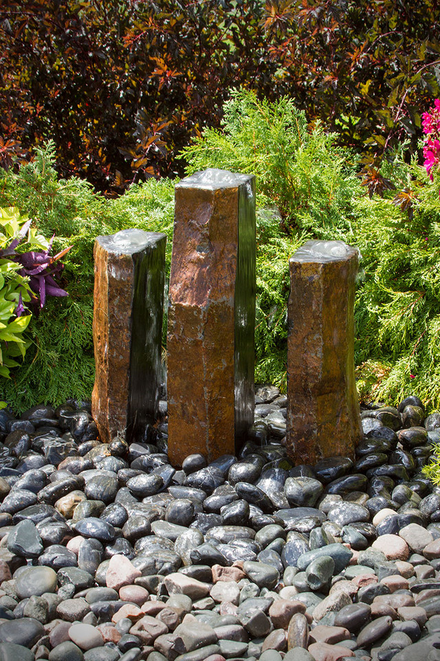 Fountains Basalt Fountain Kit - Trinity Split Polished 3 Piece