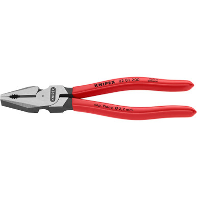 KNIPEX High-Leverage Combination Pliers, 8" (02 01 200) - DRPD