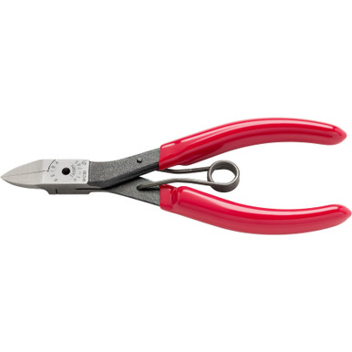 KEIBA Slim Diagonal Cutters, for Plastic, w/ Spring, 5-1/2" (PL-785) - DRPD