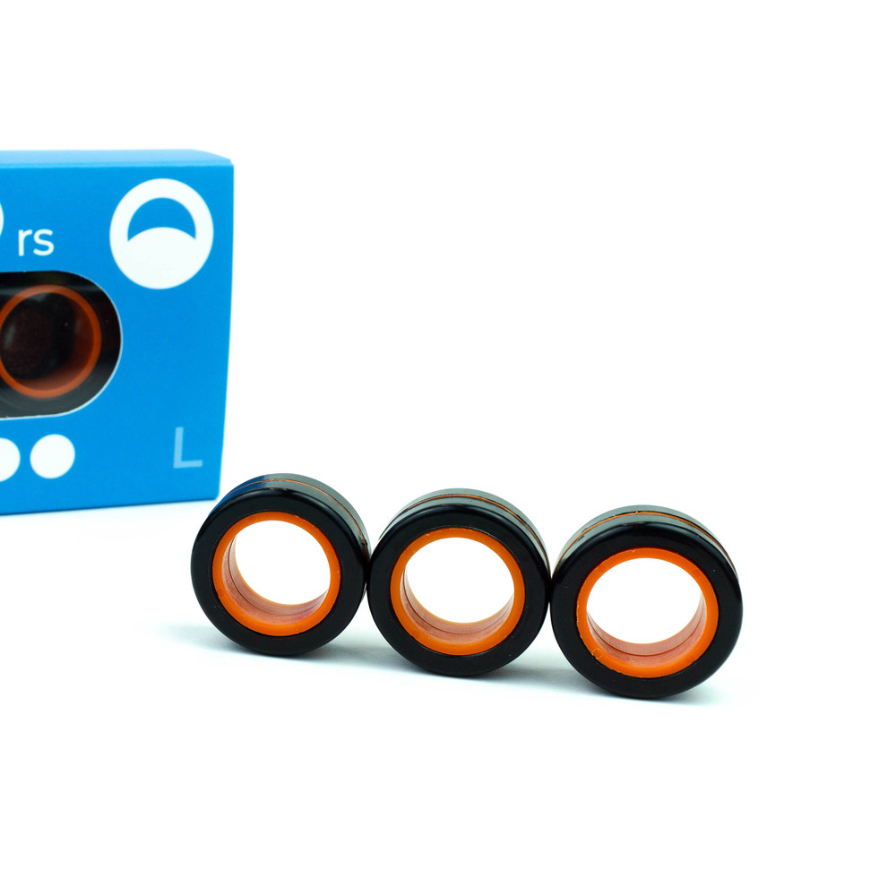 Fingears Black-Orange Lg. - Sage Explorers