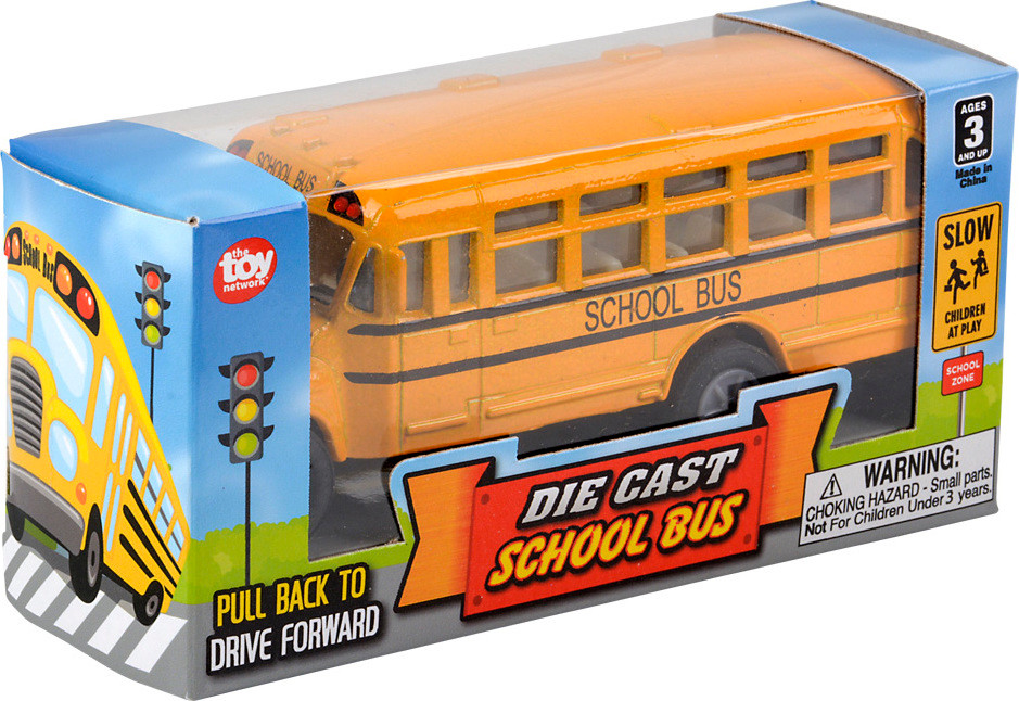 Pull Back School Bus - Sage Explorers