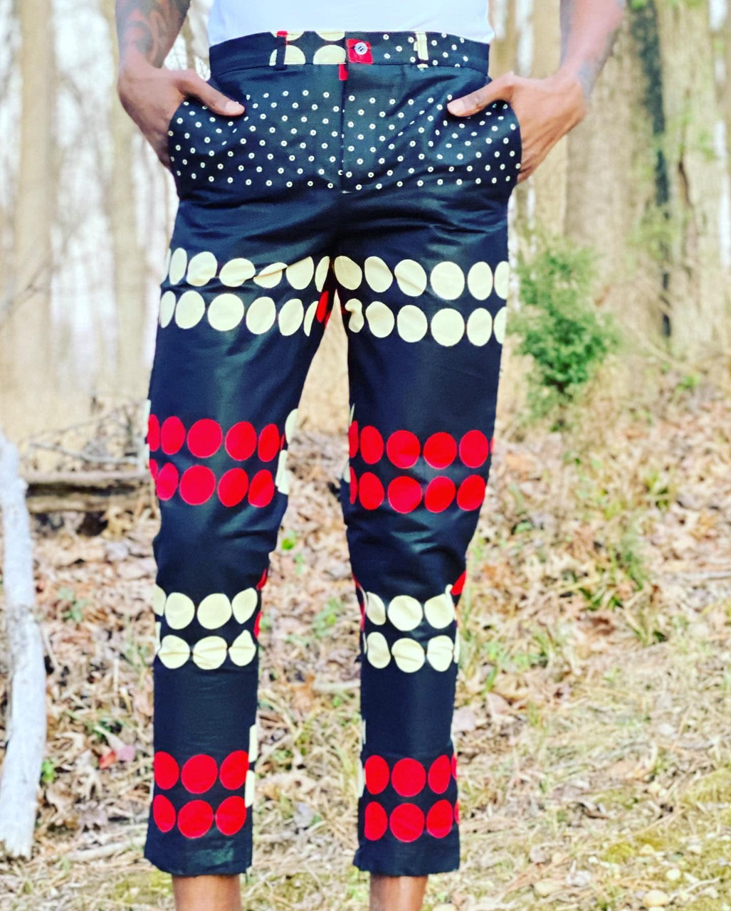 Ankara Dress Pants - MARCHAL'S DESIGNS