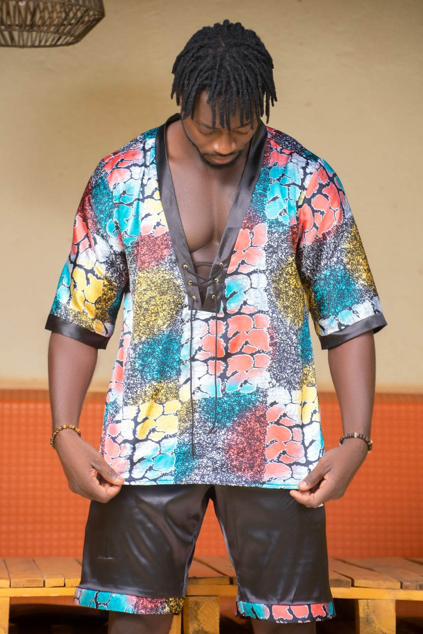 Colors Prints Joggers Pants - MARCHAL'S DESIGNS
