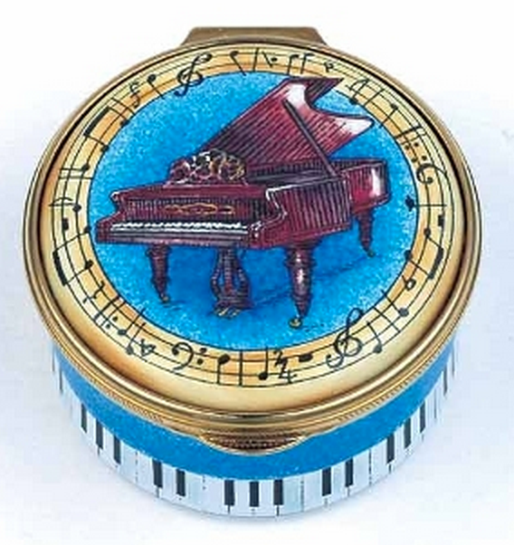 Staffordshire Brahms Waltz Music Box - R & M Woodrow Jewelers