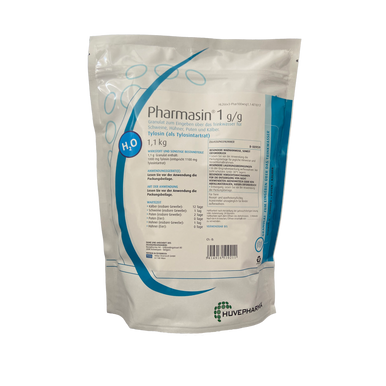 Pharmasin 1g/g Tylosin Granulat für Schweine, Hühner, Puten, Kälber ...