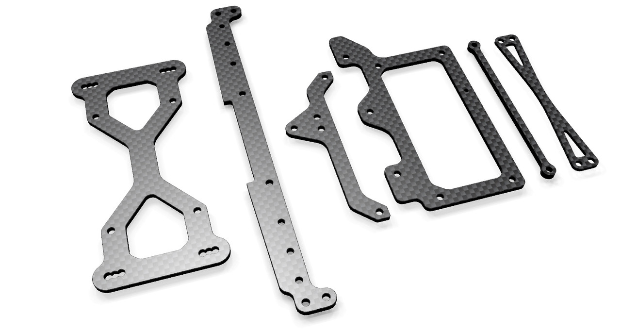 235mm Conversion for XRAY X10 Basic Kit - Bezerk RC