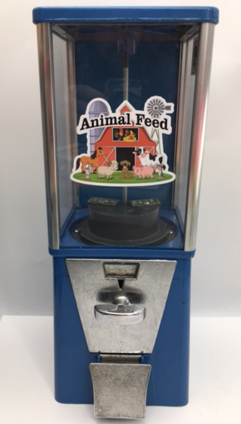 Outdoor Animal Feed and Fish Food Vending Machine Feeder Free Shipping