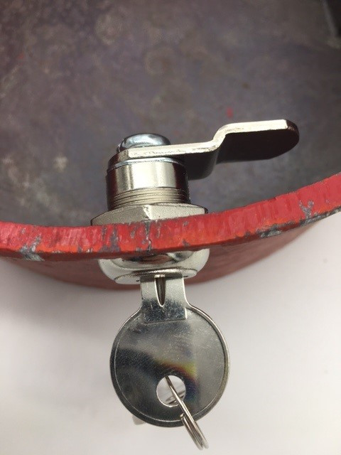 Replacement Lock and Key Set for Victor VENDORAMA Toy Gum Machine Vendo ...