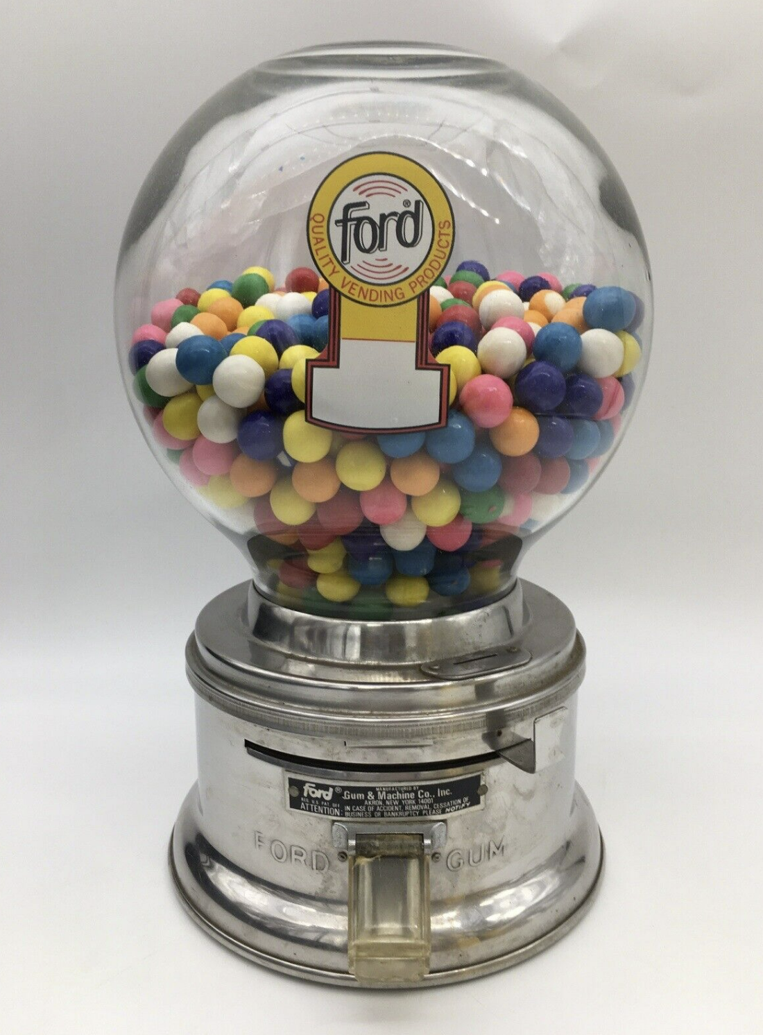 Dubble Bubble Brand Half Fill Kit of Penny Gumballs for FORD GUM ...