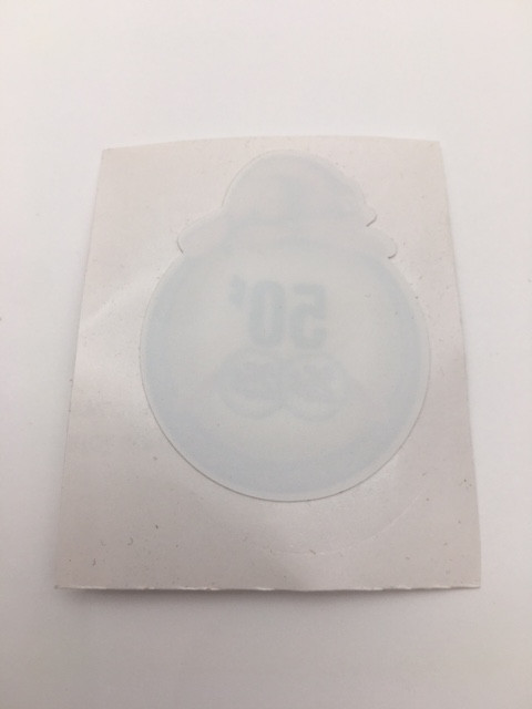 Authentic Inside the Globe Beaver Vending 50 cent Decal Sticker with ...