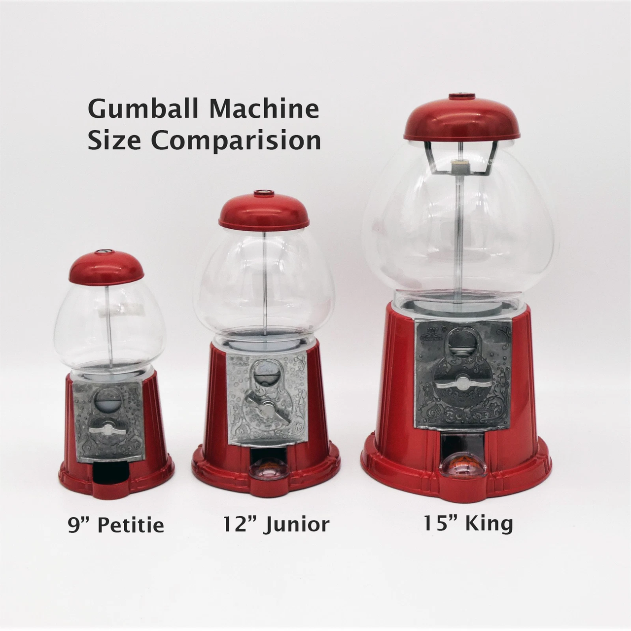 NEW Red Body for 15" King Carousel Gumball Machine Great Northern Houston