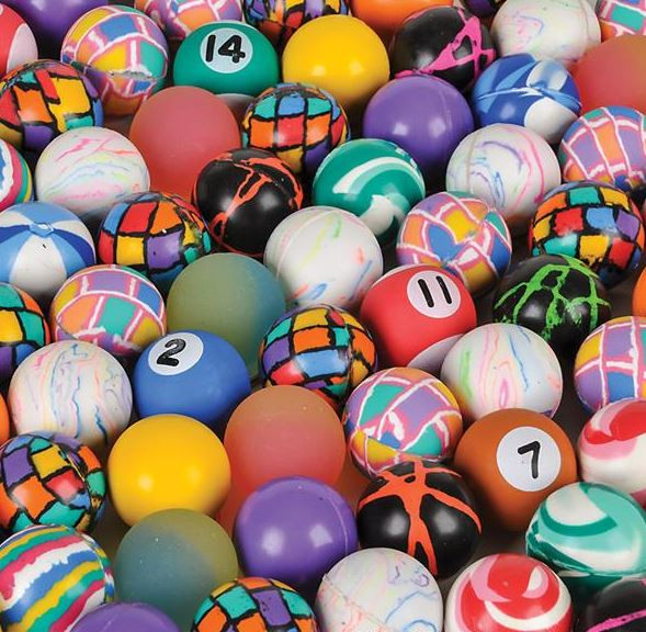 Bag of 144 High Bounce 27mm Superballs