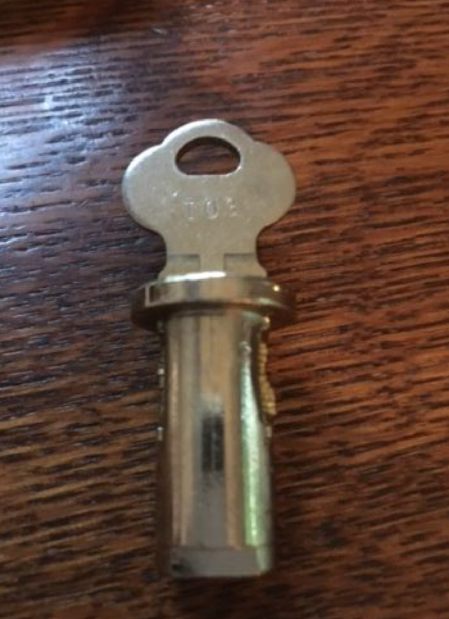 5/16" LOCK & Lock & KEY for VICTOR, SILVER KING, ATLAS, PERK UP, Regal,