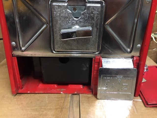 Special Coin Box for Northwestern Classic Folz 2" Capsule Machine