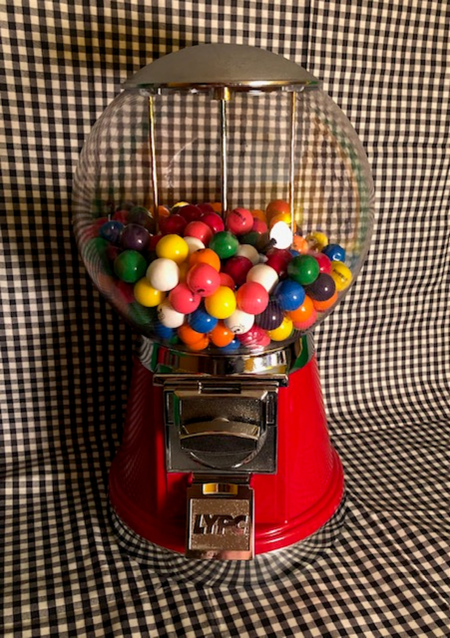 Bubble Globe Gumball/Candy Machine with Choice of Candy, Gumballs, 1 ...