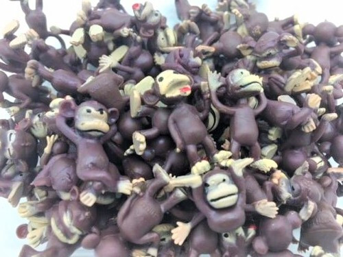 100 Hilarious Mini Monkey Figurines with FREE Shipping!!