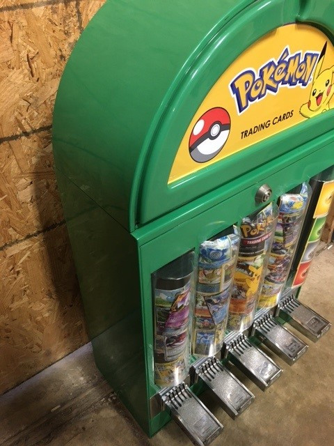 Pokemon Trading Card Vending Machine HOT!!!! Free Shipping