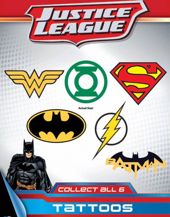 Justice League Logo Tattoos