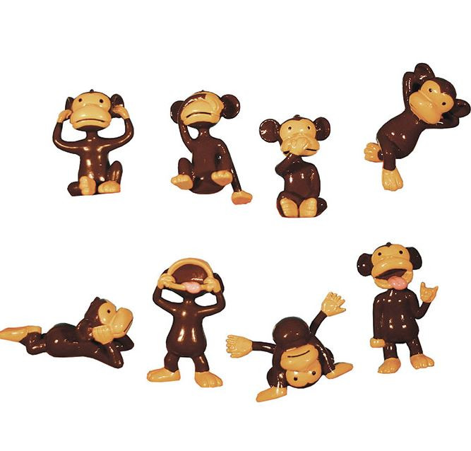 Monkey 250 Capsuled Monkeys in 1.1" Acorn Capsules