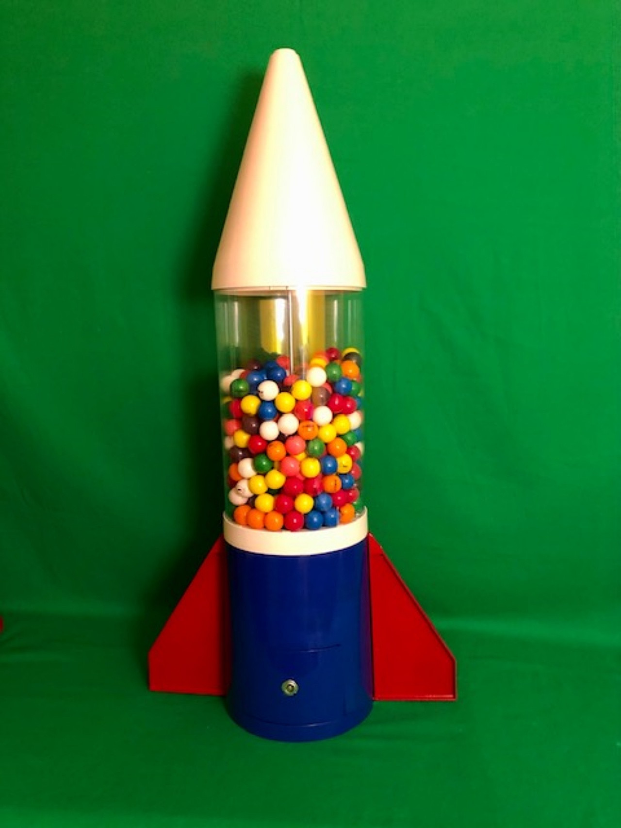 Retro Rocket Gumball Machine