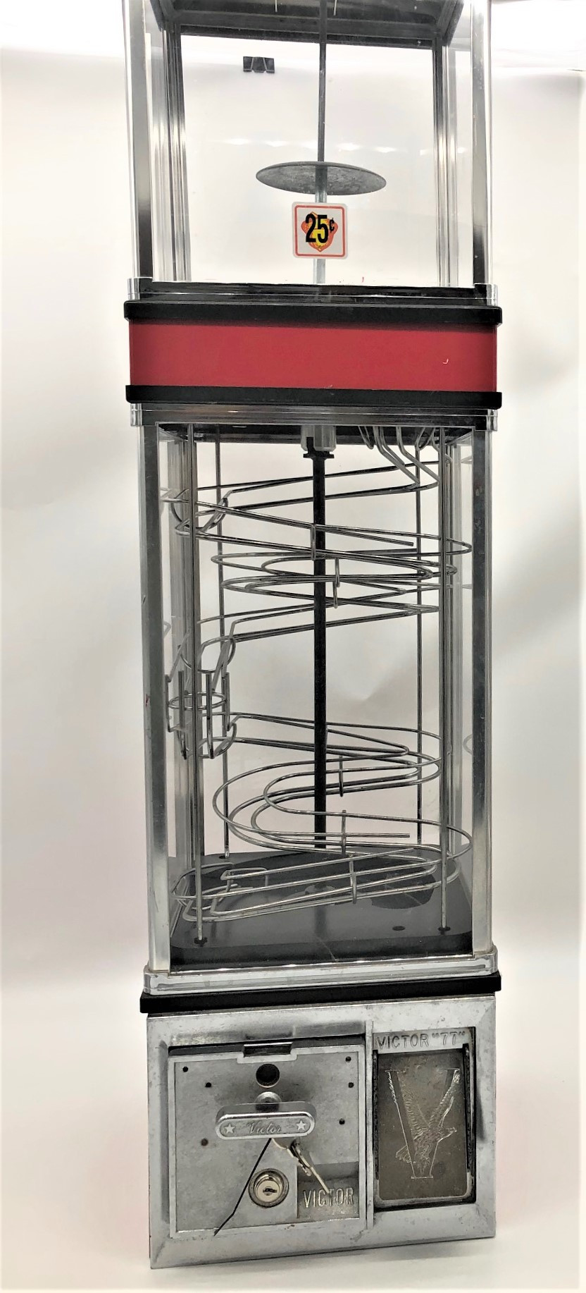 Victor Zipper Spiral Gumball Machine