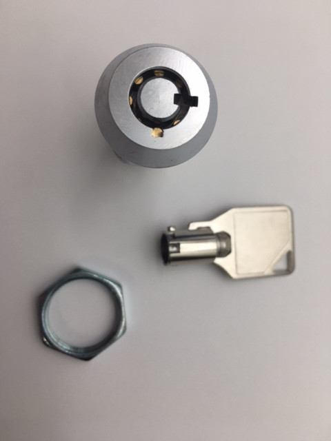 Front Lock and Key For Northern Beaver 2" Machine Coin Box Door